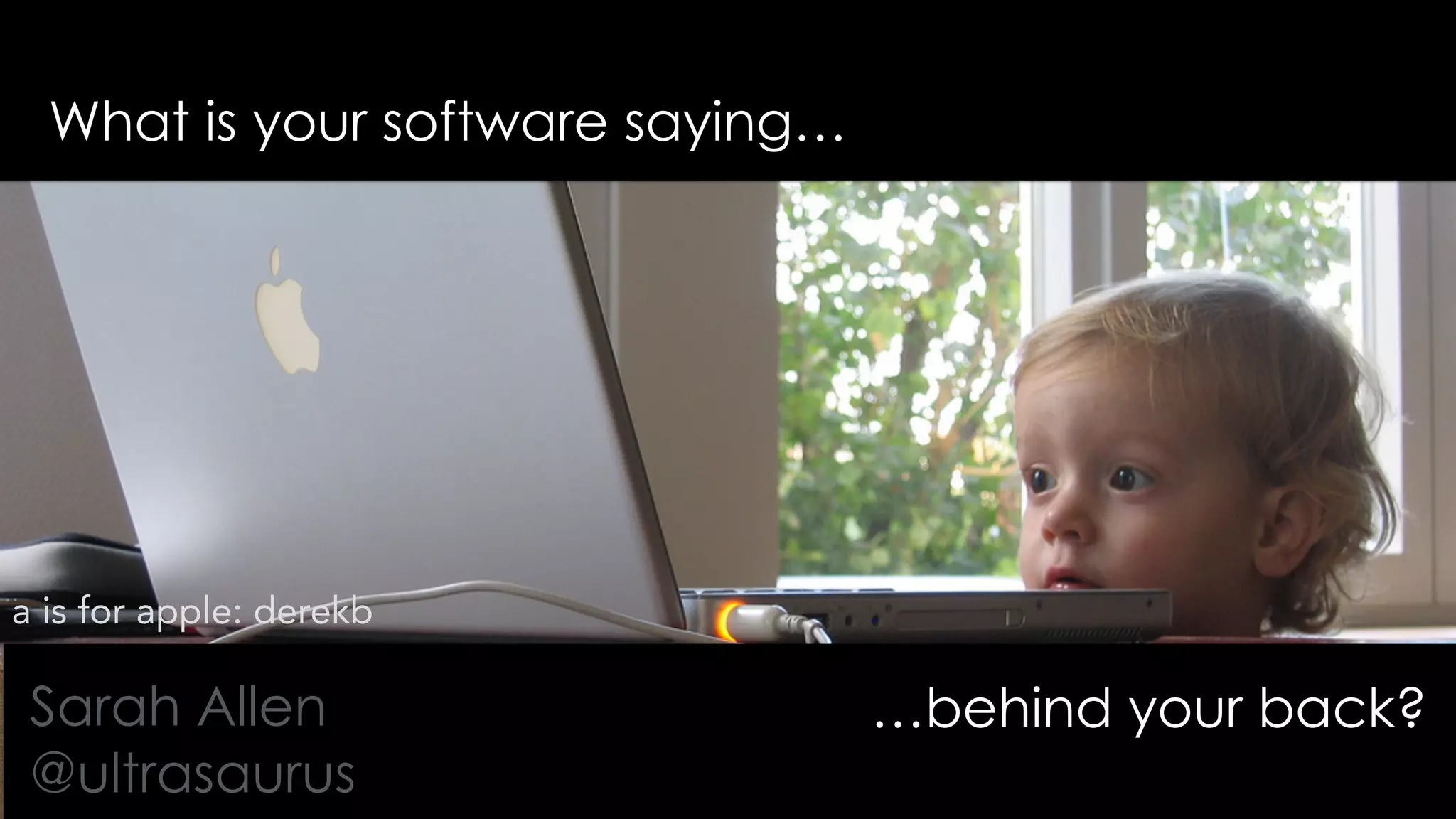 BoS2015 - Sarah Allen – Co-Founder, Mightyverse, 18F | PPT