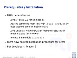 M Gumbel - SCABIO: a framework for bioinformatics algorithms in Scala | PPT