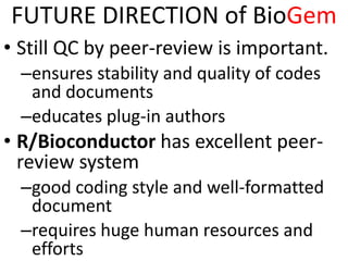 H Mishima - Biogem, Ruby UCSC API, and BioRuby | PPT