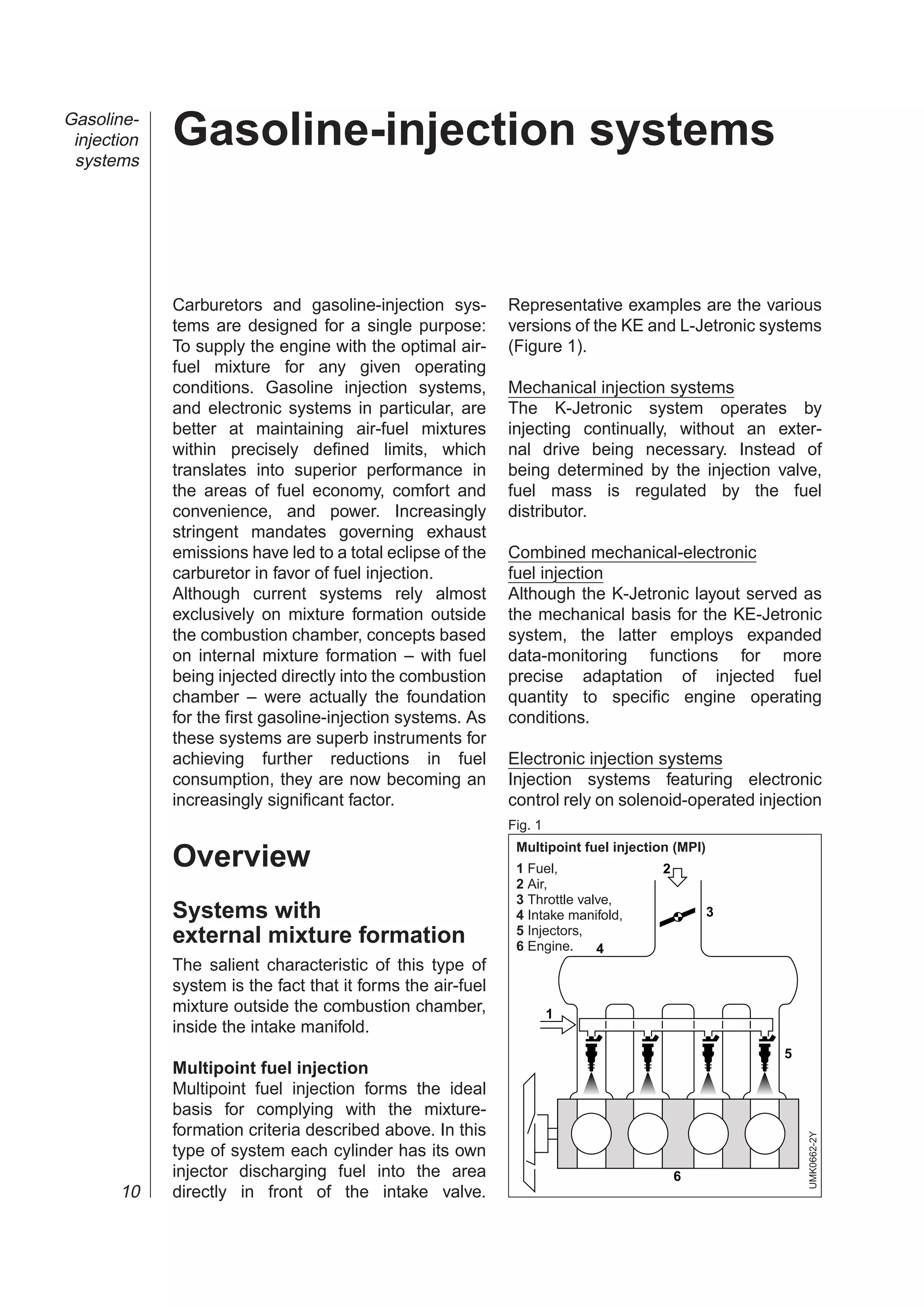 Bosch K Jetronic Fuel Injection Manual | PDF