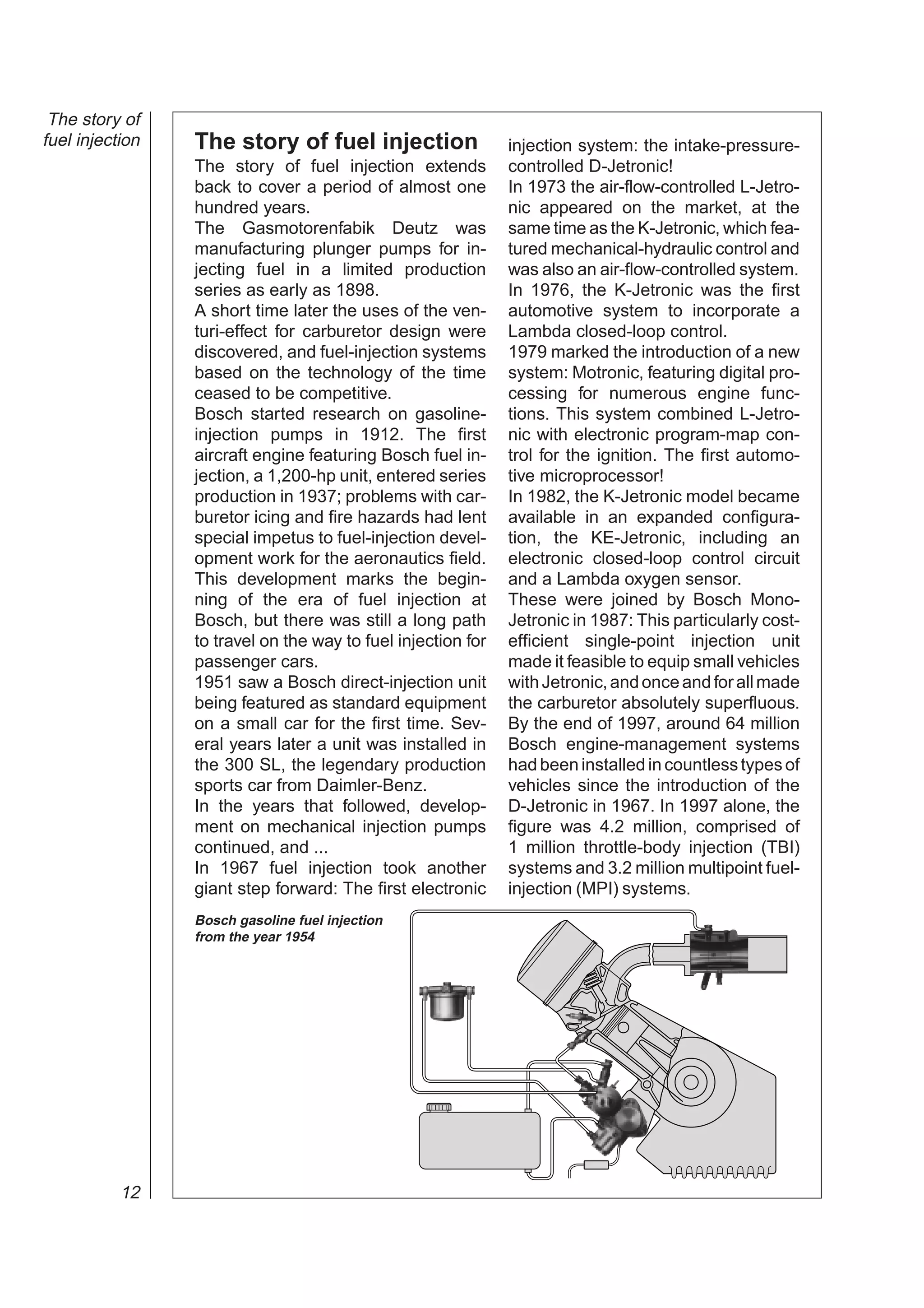 Bosch K Jetronic Fuel Injection Manual | PDF