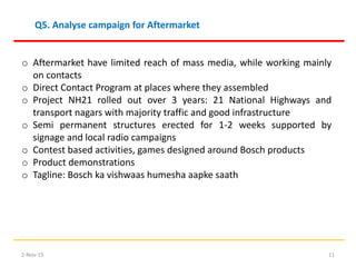 Bosch case study | PPTX