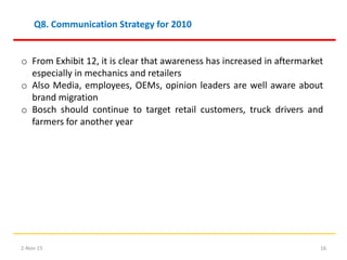 Bosch case study | PPTX