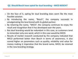 Bosch case study | PPTX