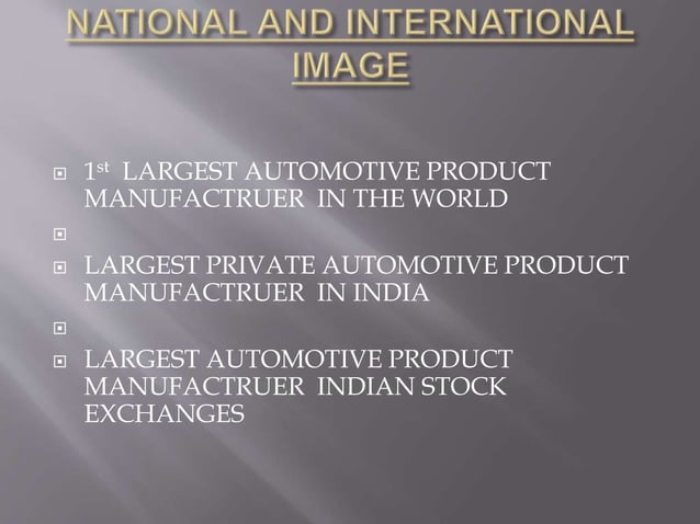 Bosch india ppt | PPTX