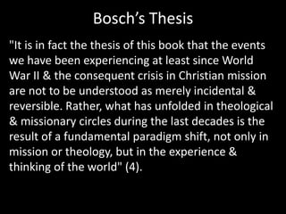 Bosch introduction | PPTX