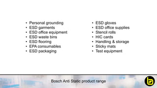 Bosch Static control product presentation | PPTX
