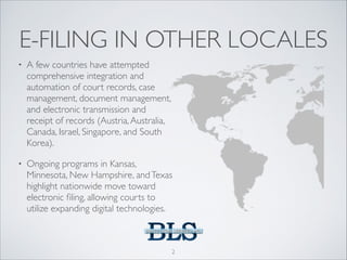 Benefits of E-Filing | PDF