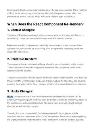Everything to Know About React Re-Rendering: A Comprehensive Guide | PDF