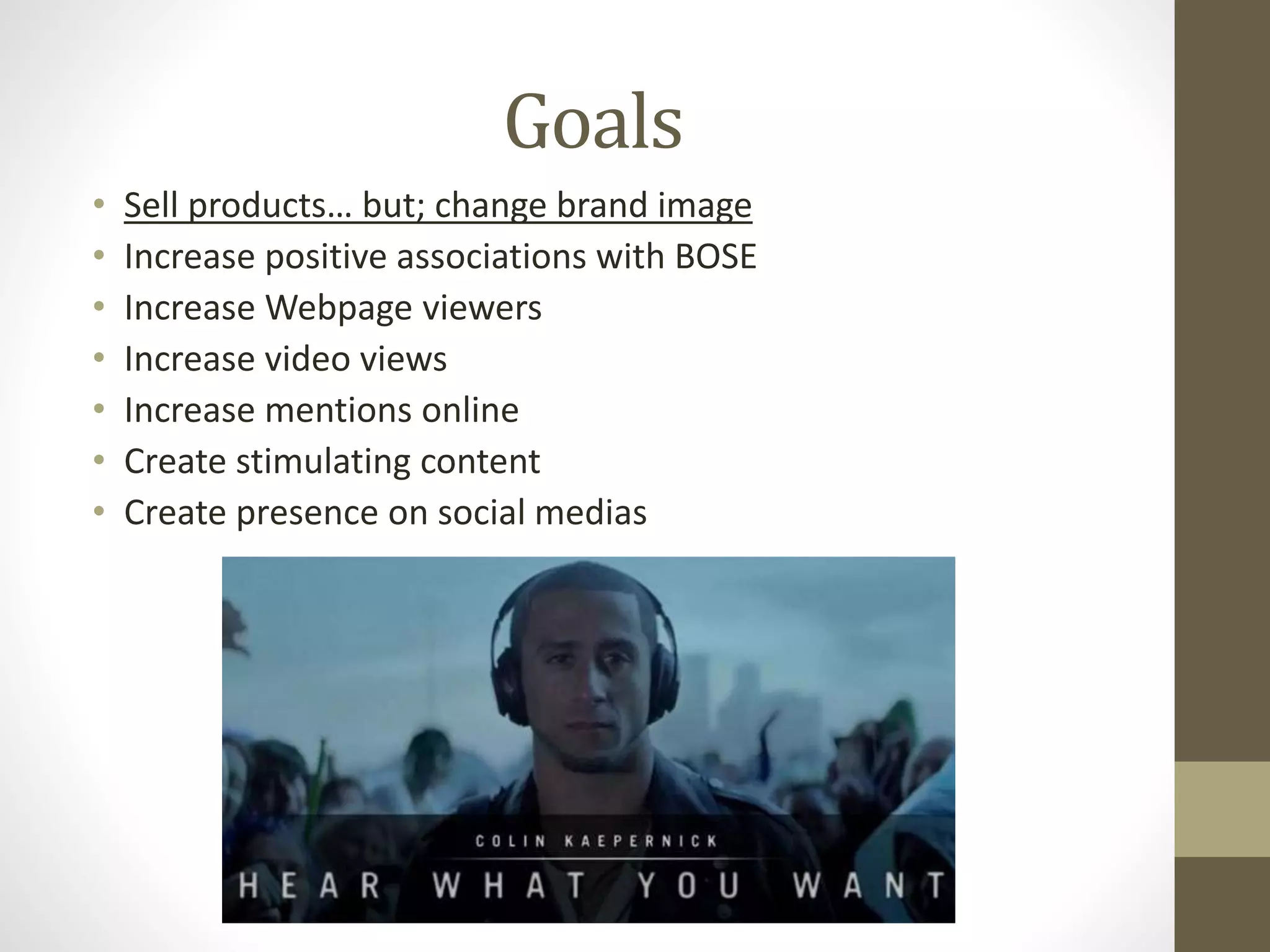 Bose digital marketing | PPTX