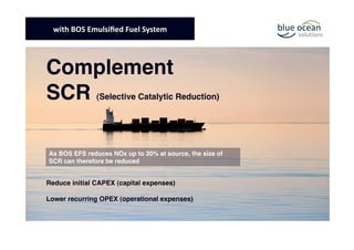 Bosemulsifiedfuelsystempresentation (1) | PDF | Chemistry | Science