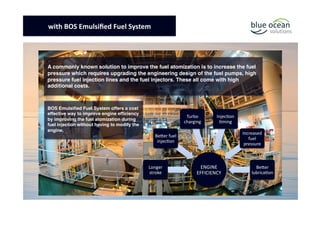 Bosemulsifiedfuelsystempresentation (1) | PDF | Chemistry | Science