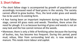 Boserup theory of agricultural development | PPTX