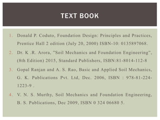 BOS_Foundationl Engineering PPT.pptx | Civil Engineering Industry ...