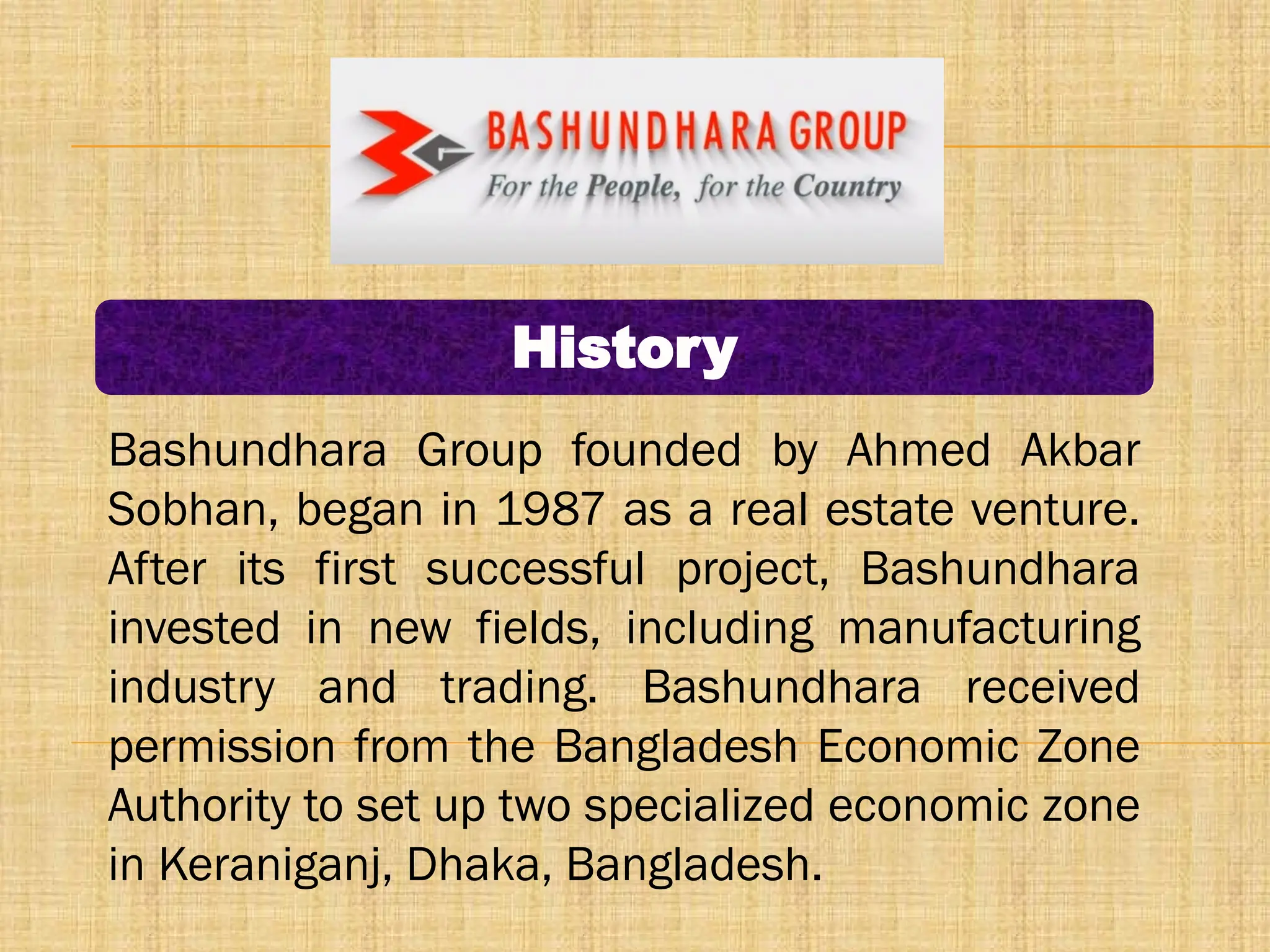 A Case Study on Bashundhara Group Bangladesh | PPTX