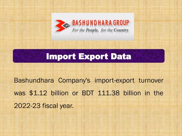 A Case Study on Bashundhara Group Bangladesh | PPTX