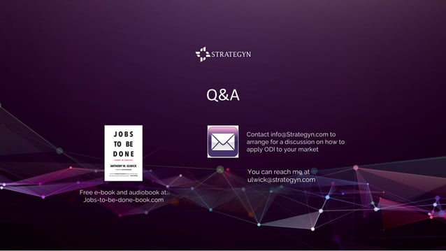 BOS JTBD Framework Strategyn 2022 | PPT