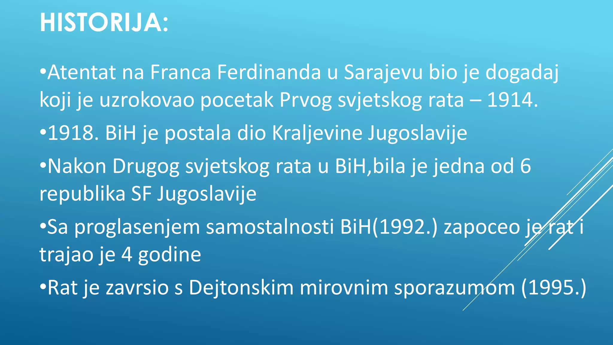Bosna i Hercegovina (Bosnia and Herzegovina) ppt by Emrah Ponjevic | PPSX