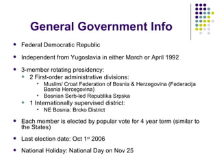 Bosnia Herzegovina Ppp | PPT