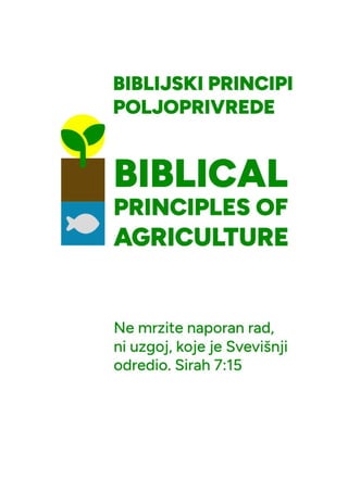 Bosnian - Biblical Principles of Agriculture - How to Lower Food Prices.pdf