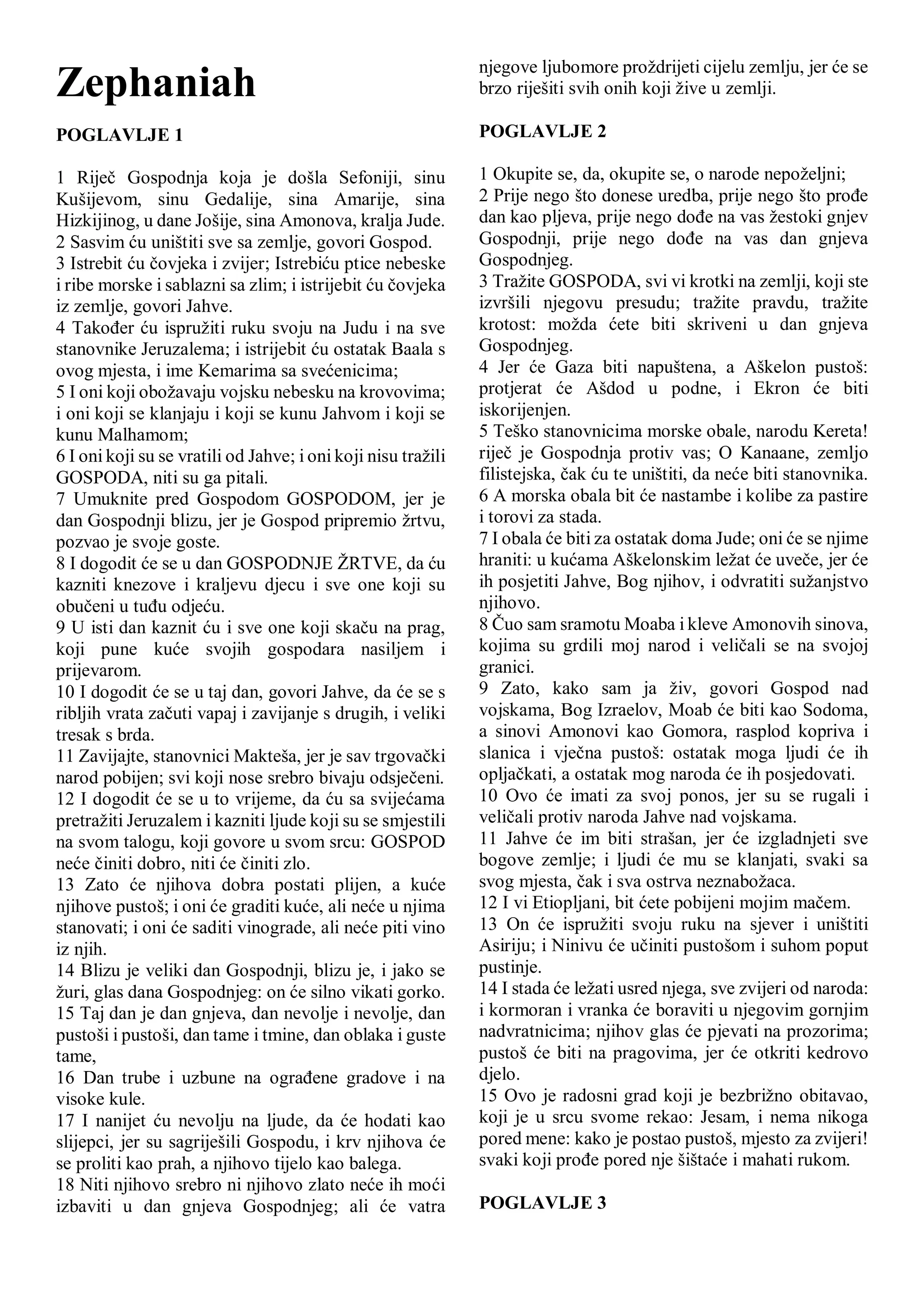 Bosnian - The Book of Prophet Zephaniah.pdf