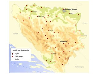 Bosnian Genocide Map