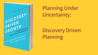 BoSON22 | Rita McGrath | Discovery Driven Planning | PDF
