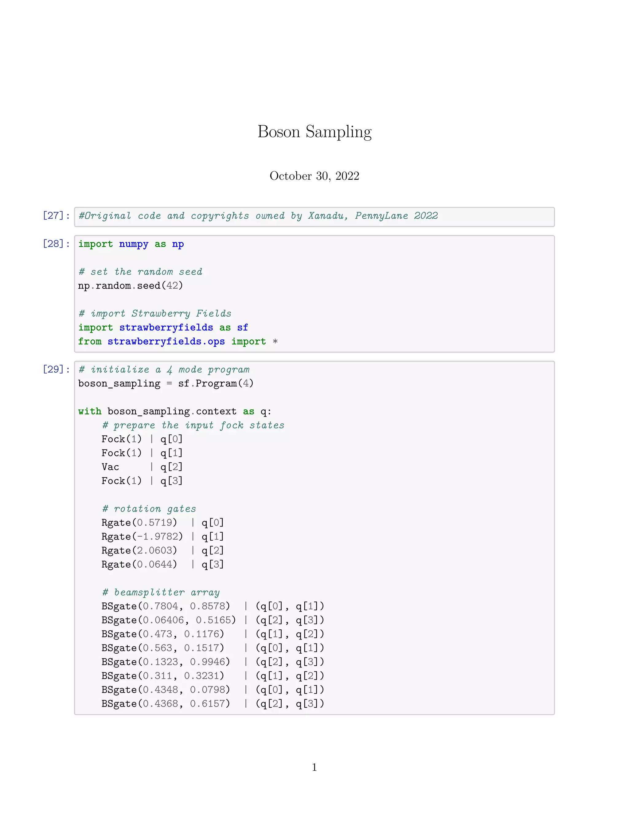 Boson Sampling | PDF