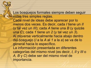 Bosquejo | PPT