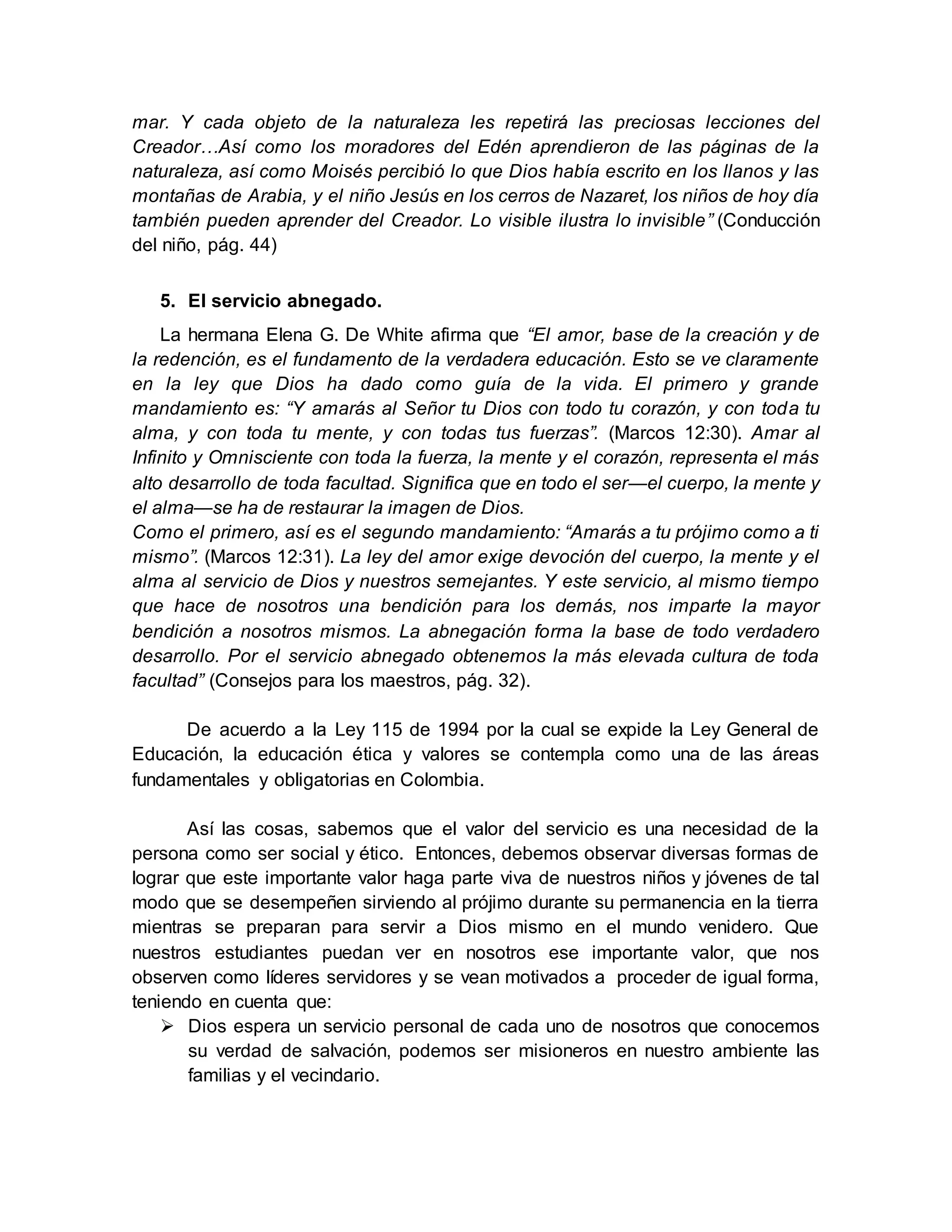 Bosquejo de modelo educativo | DOCX