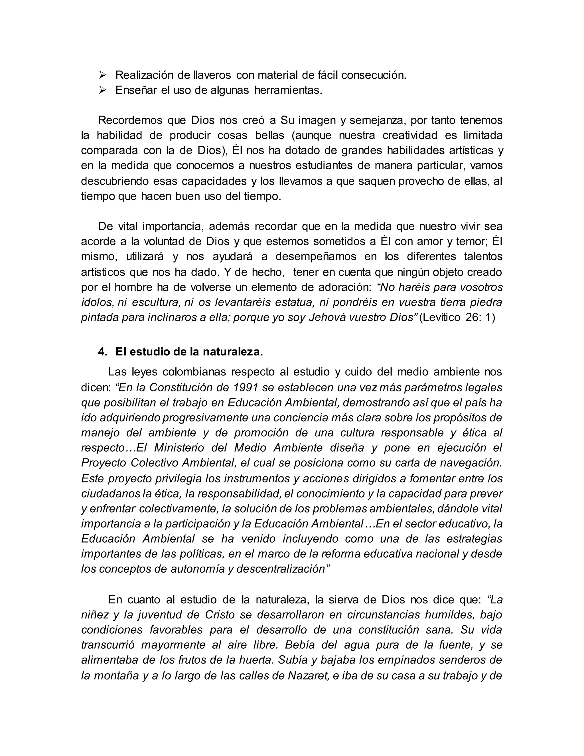 Bosquejo de modelo educativo | DOCX
