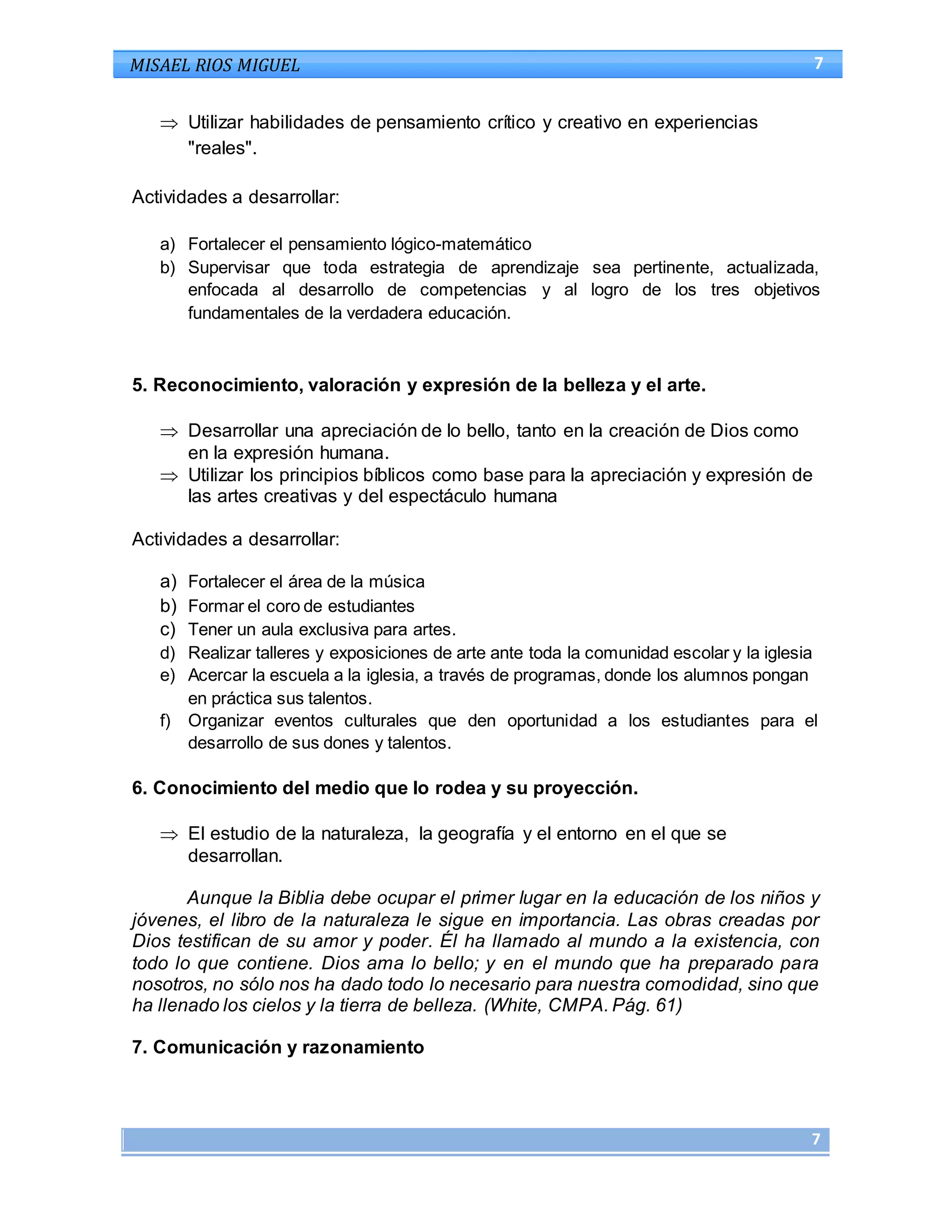 Bosquejo modelo educativo | PDF