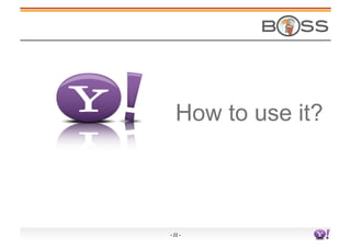 BOSS: HackU IIT Delhi | PPT