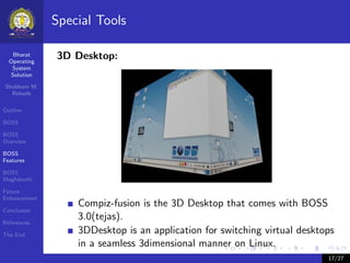 Boss-Bharat Operating System Solution Presentation | PDF