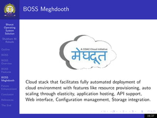 Boss-Bharat Operating System Solution Presentation | PDF