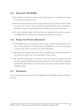 Boss-Bharat Operating System Solution Report | PDF