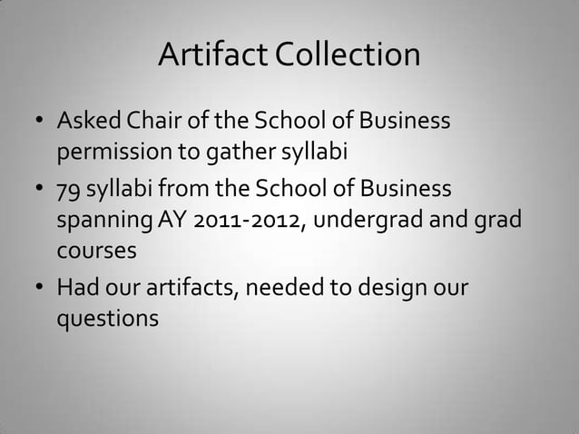 Looking for Information Literacy: Using syllabi to map strategic ...