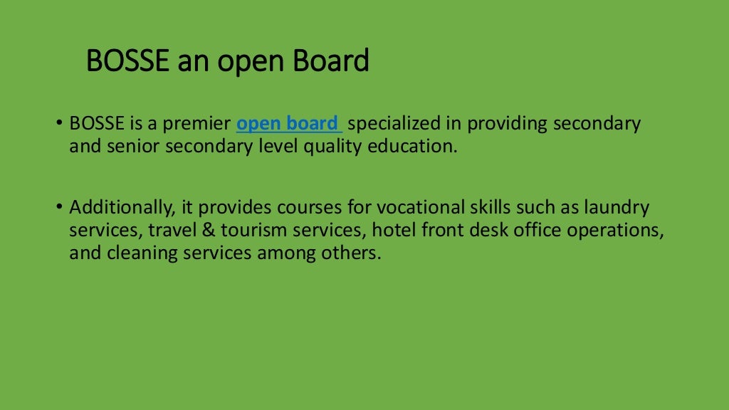 BOSSE open school education board new.pptx