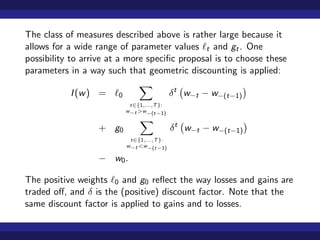 HLEG thematic workshop on Economic Insecurity, Walter Bossert ...