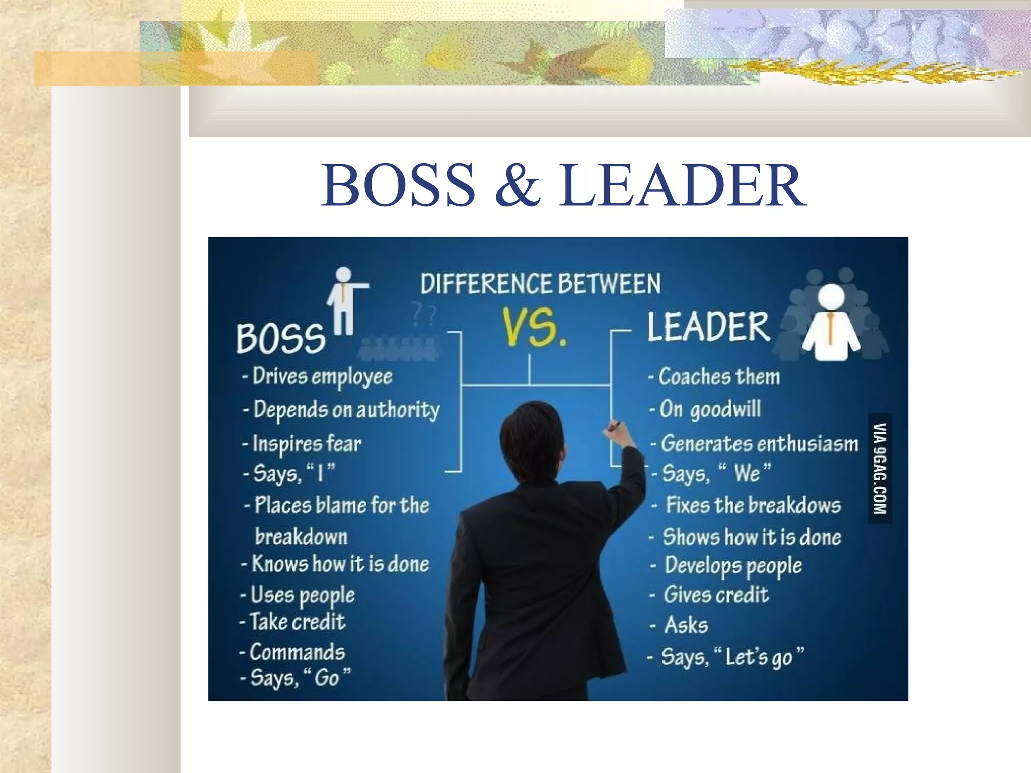 Boss & leader | PPT