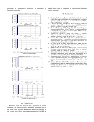 Single phase grid connected PWM Inverter using PI controller | PDF