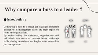 Boss Vs Leader Ppt.pptxiiiiiiiiiiiiiiiii | PPT