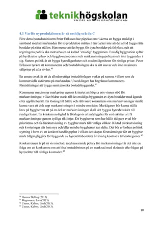 Bostadsbristen i Sverige - Orsaker och lösningar | PDF