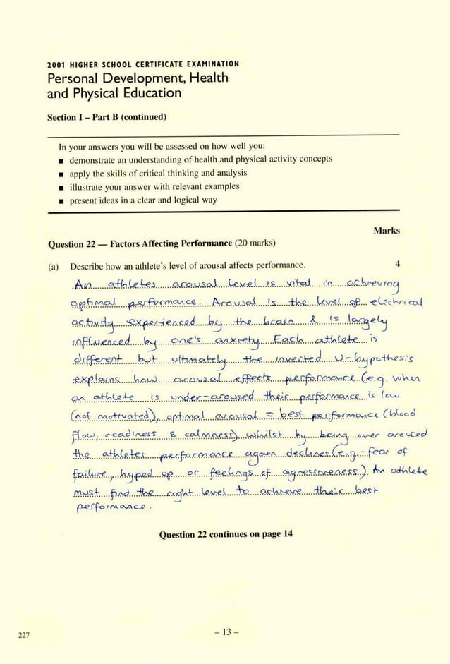 Bostes sample answers q22a | PDF