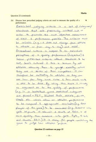 Bostes sample answers q22b | PDF