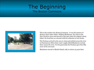Boston Historical Landmarks | PPT