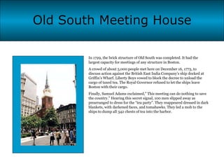 Boston Historical Landmarks | PPT