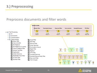 Text Processing with KNIME | PDF | Search | Internet
