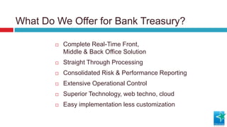 Boston banking treasury solution | PPSX
