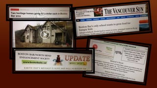 Boston Bar Capacity Map Presentation | PPTX